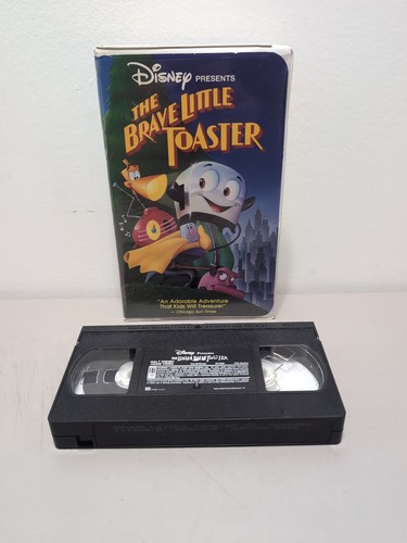 Disneys The Brave Little Toaster VHS 1988 Kids Classic Family Animated ...