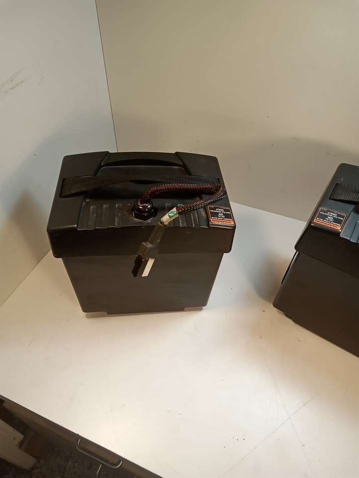 Pride Jet 7 Power Chair Battery Boxes, BATTERIES NOT INCLUDED. Set of 2 ...