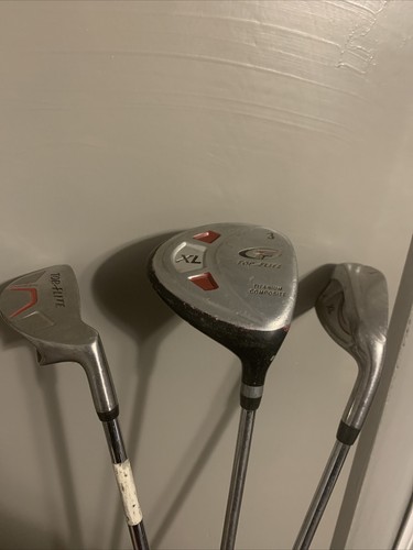 Top Flite XL 3 Wood 7 Iron Chipper Golf Set | eBay