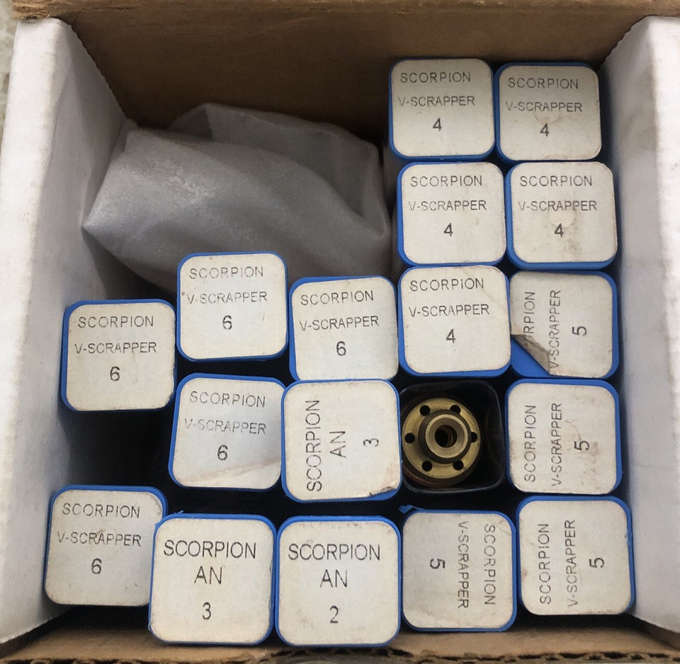 Flame Tech Scorpion Propane Tip Lot Of 18 V-Scrapper-4, V-Scrapper-5, AN-2, An-3 | eBay