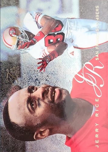 Jerry Rice 1995 Fleer Flair Preview #27 49ers HOF | eBay