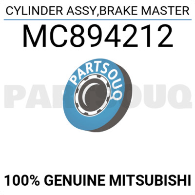 MC894212 Genuine Mitsubishi CYLINDER ASSY,BRAKE MASTER | eBay