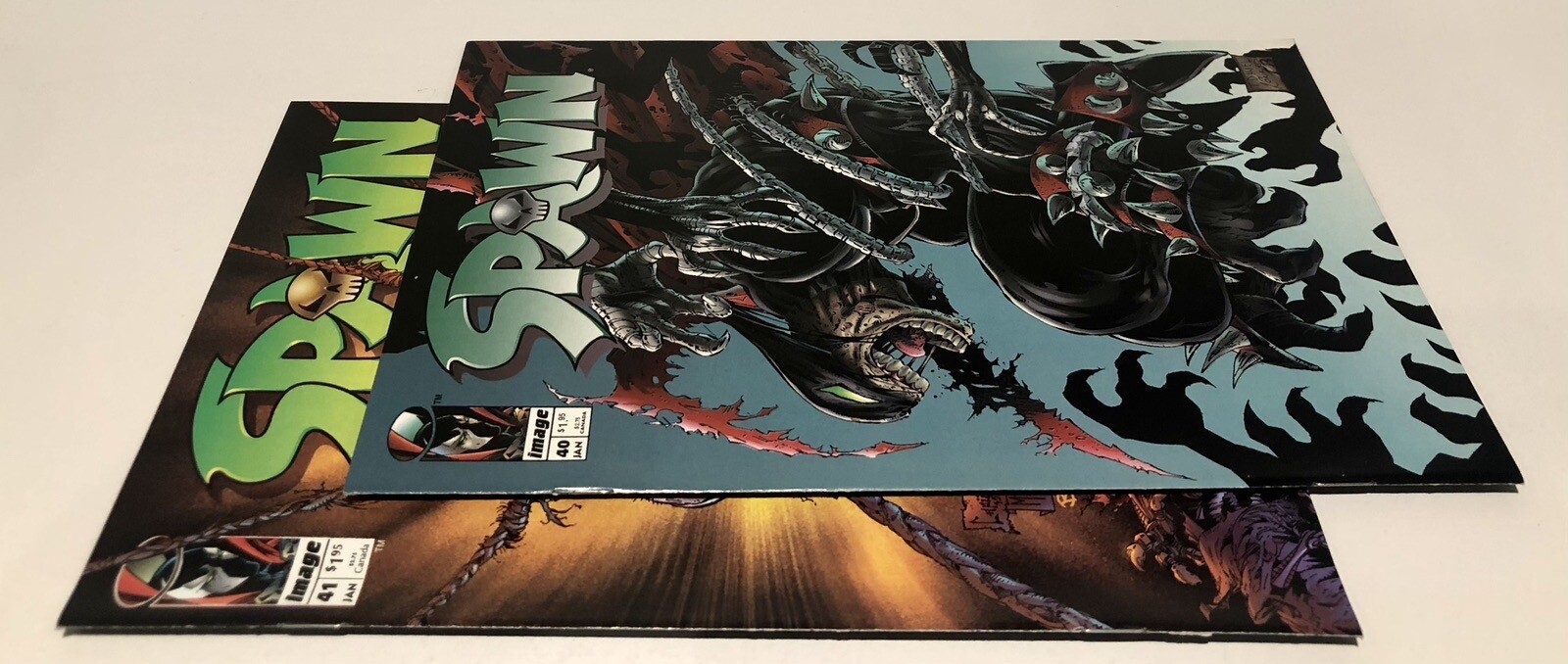 SPAWN #s 40 41 [1992 2 Comics Image] NM McFarlane Capullo Daniel Cygor ...