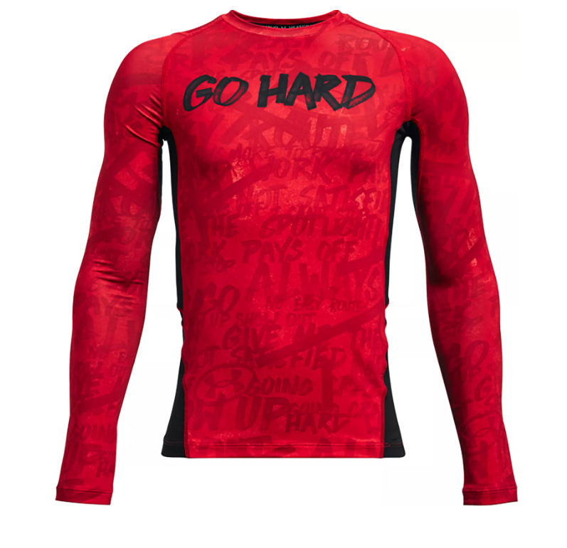 Youth Red Compression Shirt HIK Baselayer Shirt Red Kids