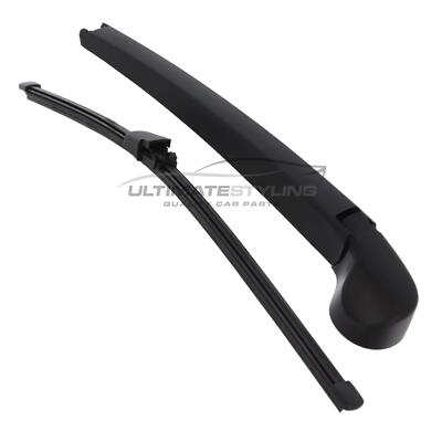 Rear Windscreen Wiper Arm & Blade Set 16" Inch Skoda Octavia Hatchback ...