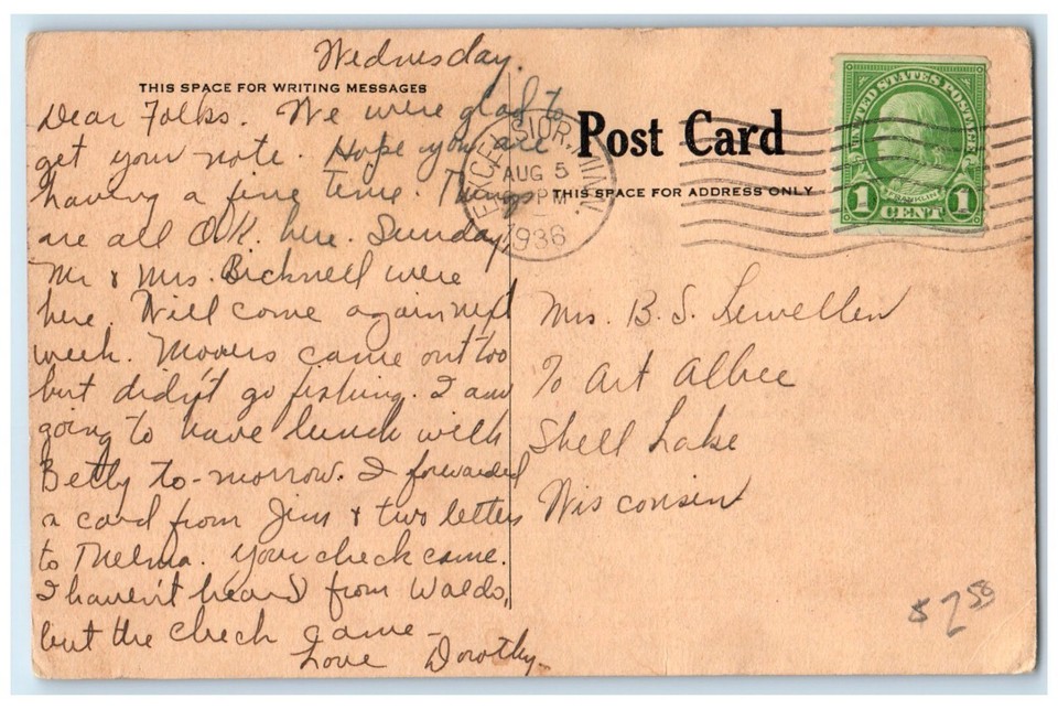 1936 Corner Richards Treat Cafeteria Minneapolis Minnesota MN Vintage ...