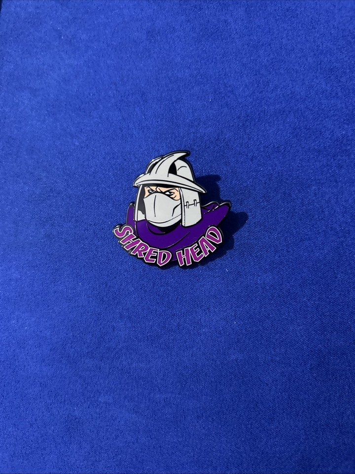 Fanattik Teenage Mutant Ninja Turtles Shredder Pin Badge TMNT ...