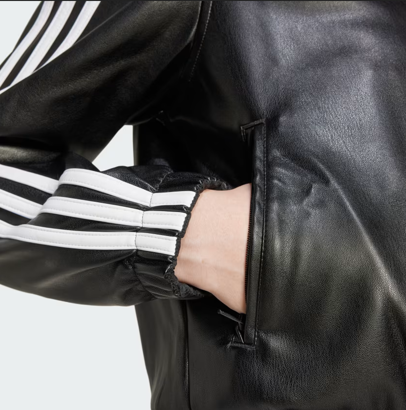 Adidas Originals Firebird Pleather Track Top For Women IY7273 | eBay