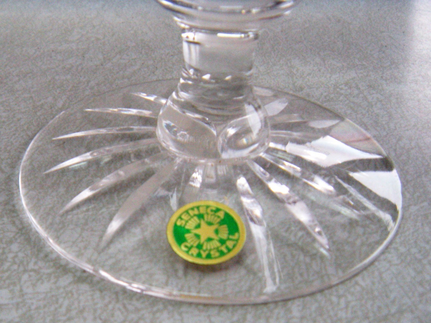 Pair of Beautiful SENECA CRYSTAL Waterford Pattern ELEGANT Sherbet ...