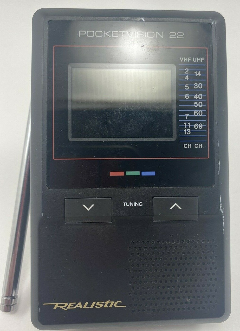 Realistic PocketVision 22 Mod 16-159A w/ Power Cord 2" Screen Tested ...