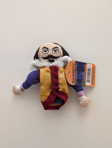 Magnetic Personalities Finger Puppet William Shakespeare Fridge Magnet ...