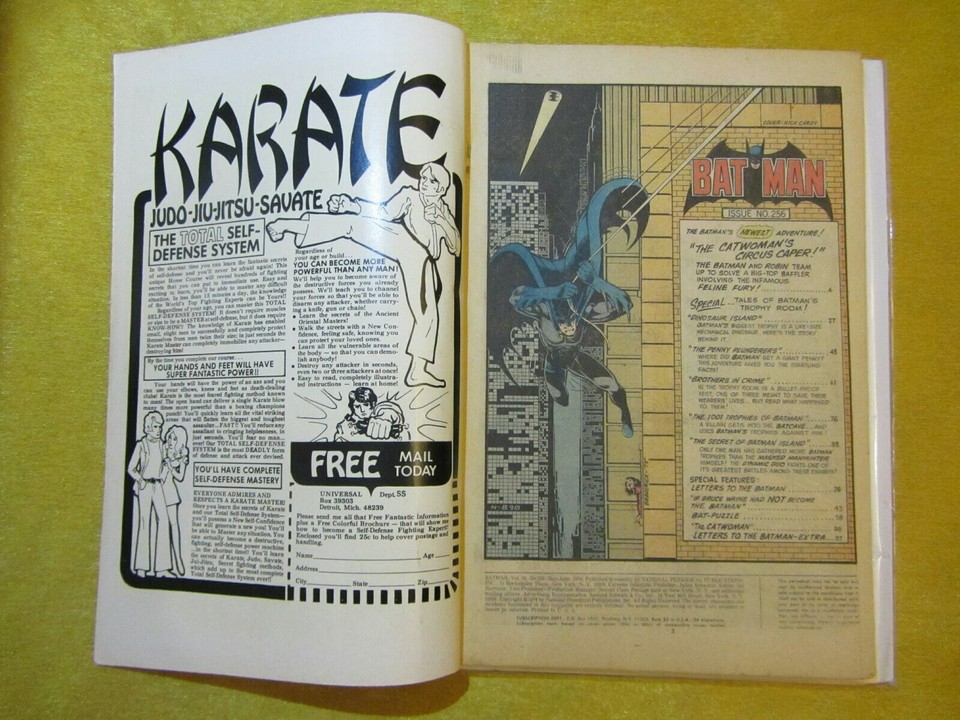 Batman #256 June 1974 Bronze Age Comic Book | eBay