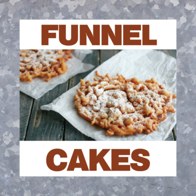 Funnel Cakes - Decal Concession Stand Food Truck Sticker | eBay