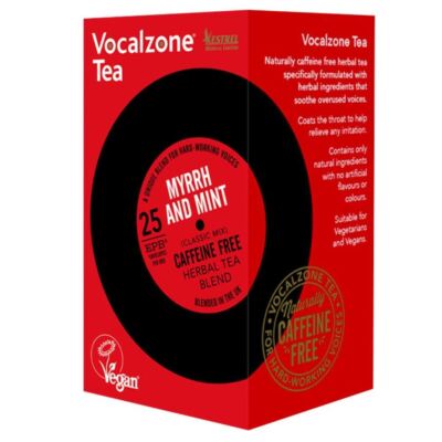 Vocalzone Mint & Myrrh Tea - 25 Teabags | eBay UK