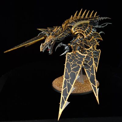 Warhammer 40k Black Legion Heldrake Painted Chaos Space Marines Vehicle ...