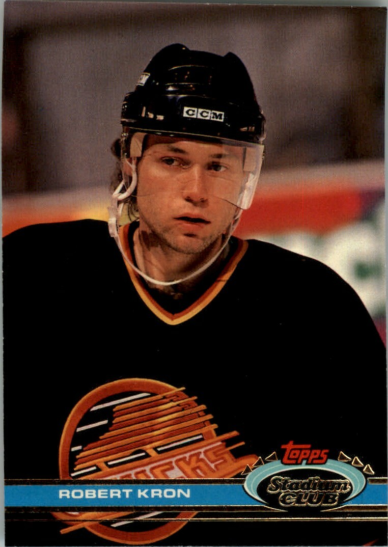 1991-92 Stadium Club NHL Robert Kron #240 | eBay