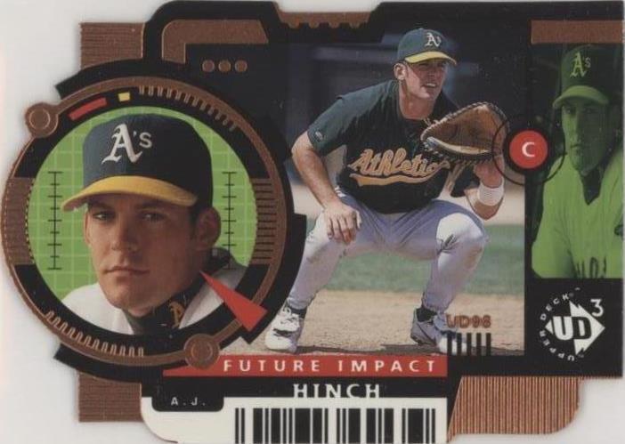 1998 Upper Deck UD3 - Future Impact A.J. Hinch #92 Die-Cut /1000 for ...