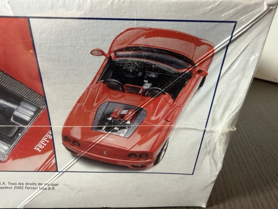 New Revell Monogram Ferrari 360 Modena Spider Convert 1/24 Scale Model ...