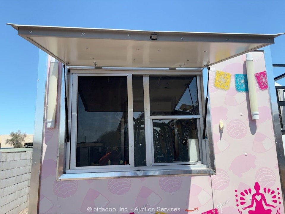 2024 Fud Concession 7' Food Concession Catering Service Trailer AC 120V bidadoo | eBay