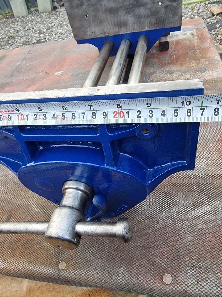 Vintage Record No. 53E Wood Working bench Vice/Vise 12.5" Fully ...