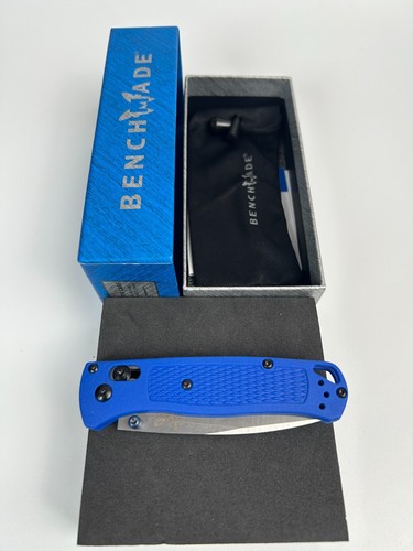 Benchmade - 535 Folding Knife with Blue Grivory Handle | eBay