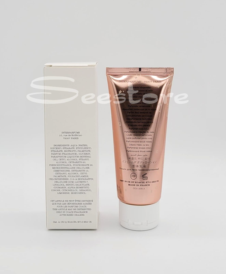 3 Coach Dreams Sunset Perfumed Body Lotion Lightweight Travel Size 3.3 ...