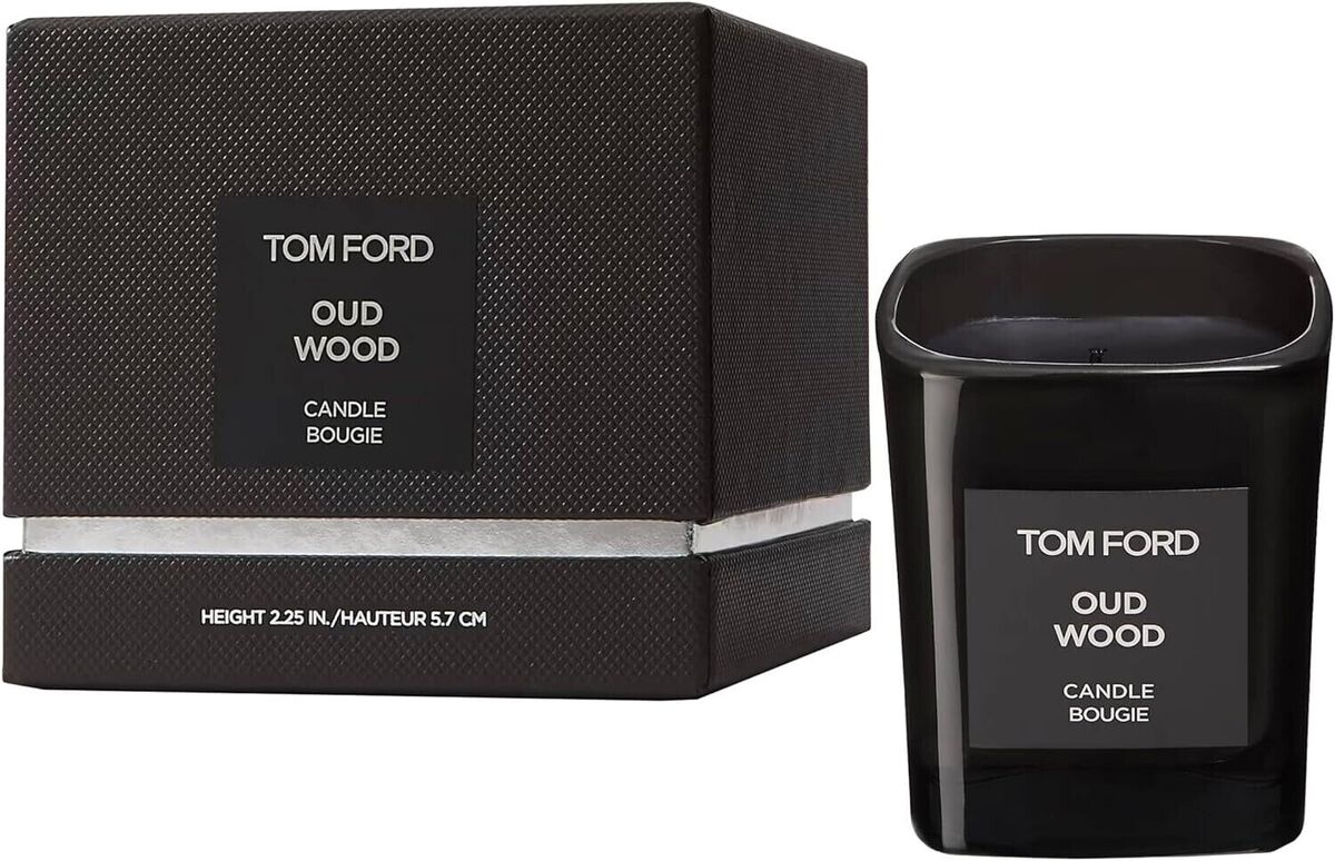 Tom Ford Private Blend Oud Wood Candle 2.25 in With 40 Hour Tom Ford Private Blend Oud Wood Candle 2.25 in With 40 Hour