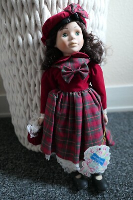 Promenade Collection "Charlotte" Fine Bisque Porcelain Doll Collectable ...