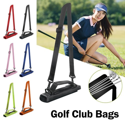 Mini Lightweight Nylon Golf Club Carrier Bag Driving Bag Golf Training ...