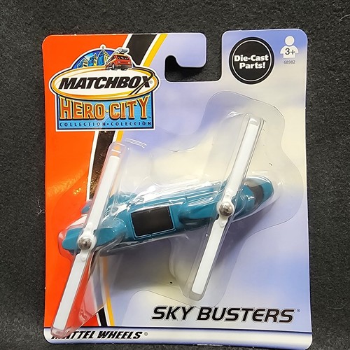 Matchbox Hero City Skybusters SB58 Transport Helicopter - Turbo | eBay