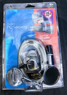 Qualtec Security Cable Lock for Desktop, Laptop or Notebook Computer | eBay