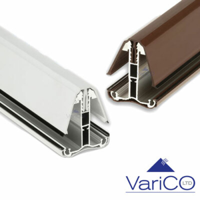 GLAZING BAR FOR POLYCARBONATE ROOFING SHEET SELF SUPPORTING FITS 16MM ...