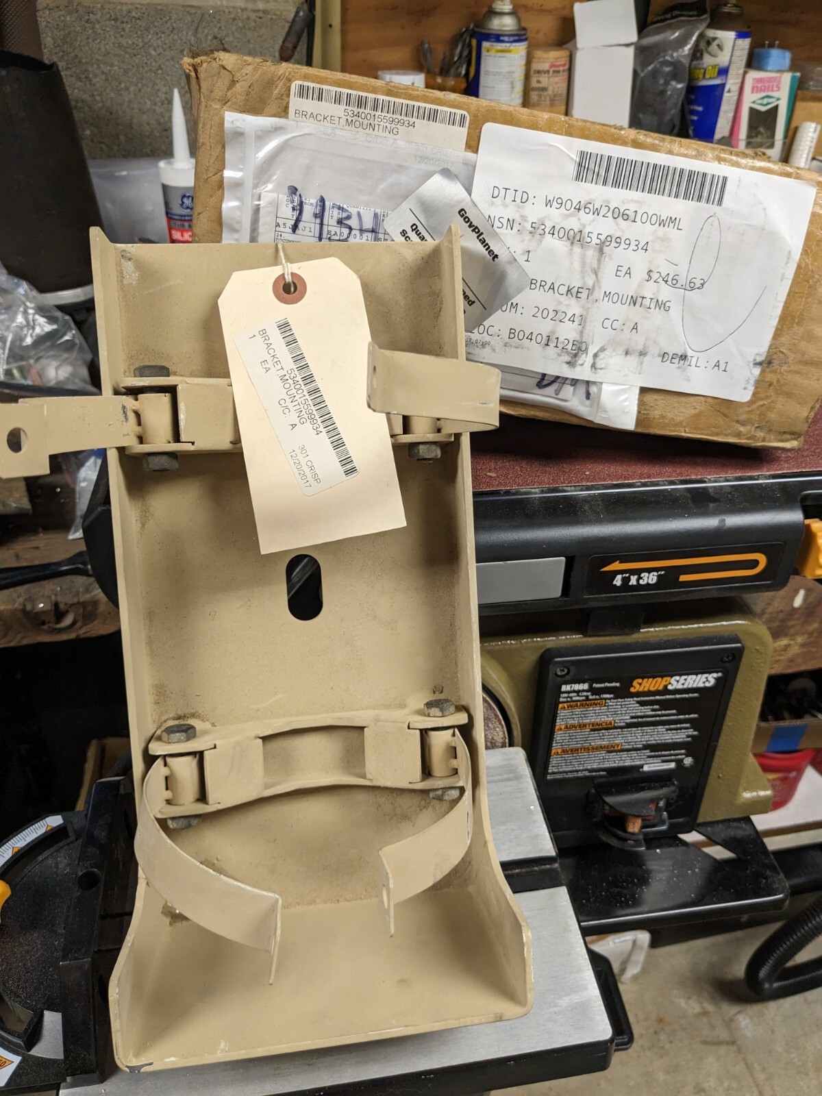 BRACKET, MOUNTING NSN 5340-01-559-9934 | eBay