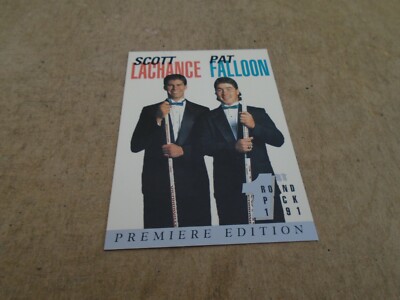 1991 Arena Draft Tuxedo Exclusive Premiere Edition Pat Falloon #32 ...