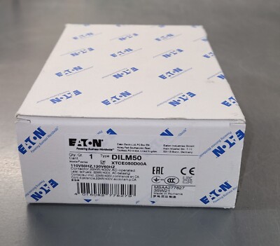 XTCE050D00A Eaton DILM50 Moeller IEC Contactor - New | eBay