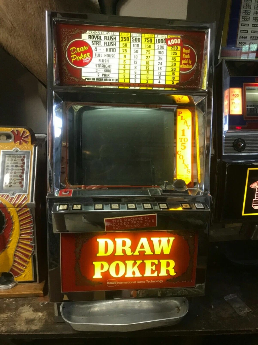 Draw Poker Slot Machine