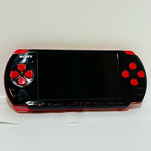PSP 3000 Black / Red Sony Computer Entertainment PlayStation Portable ...