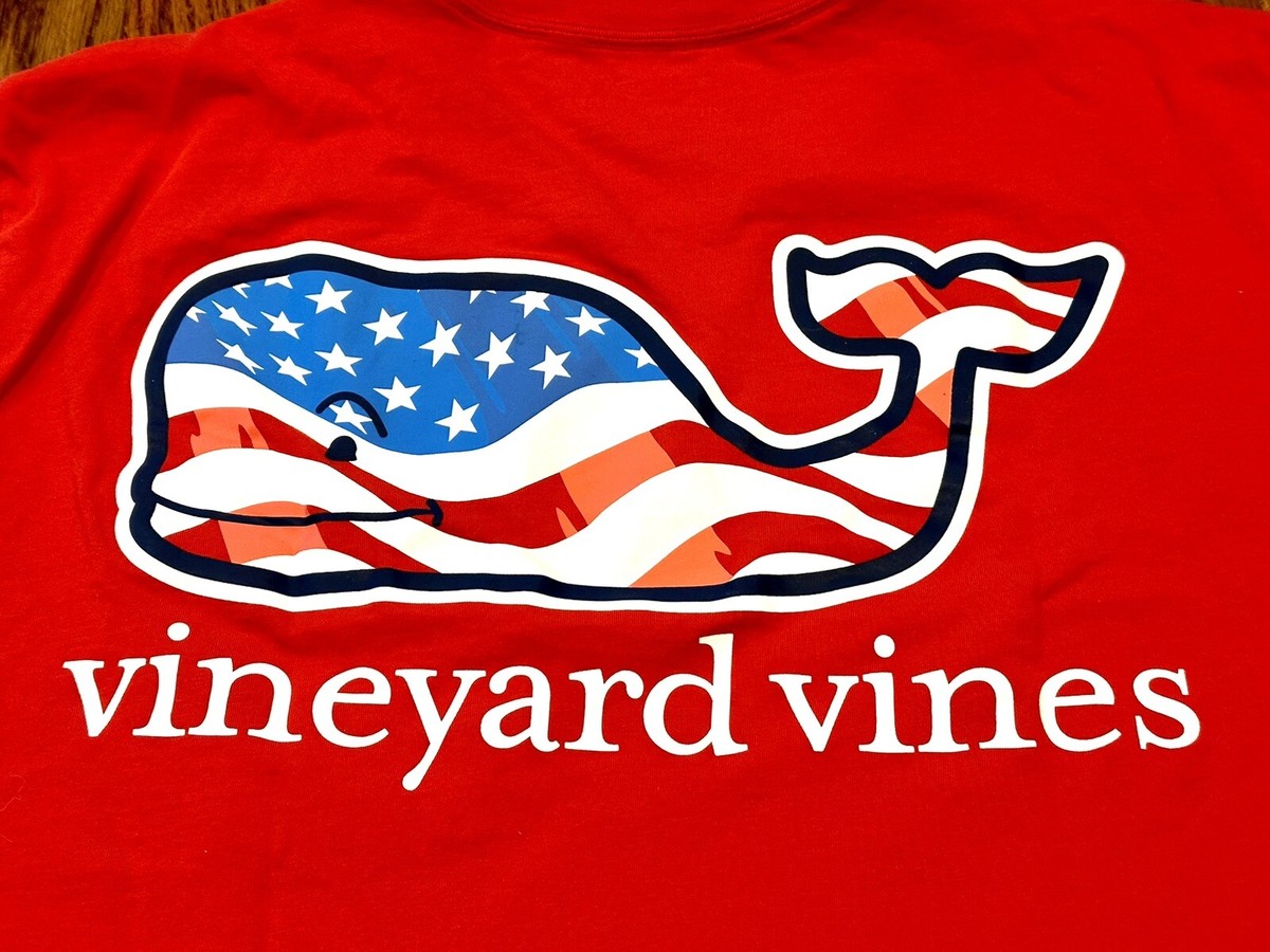 Vineyard Vines Logo American Flag