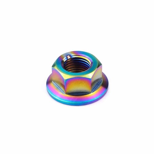 M5 M6 M7 M8 M10 M12 M14 M16 Titanium Nuts Flange Shoulder Hex Nut for ...