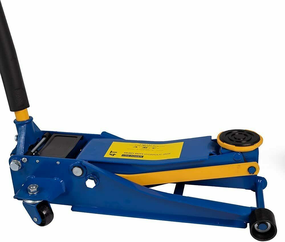 Cric Auto Sollevatore idraulico Crick Professionale 4t Ribassato Doppio ...