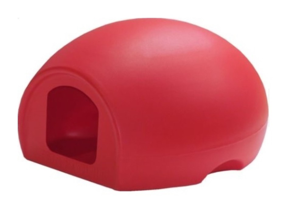 Cat Bed HEATED- pet outdoor plastic cat pod sun shelter kennel house ...