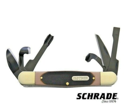 Schrade Old Timer pocket knife Whittler Splinter Carving Carbon Steel ...