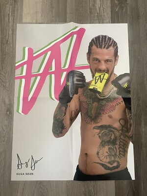 Sean O’Malley Suga Sean W Fragrance Poster 18x22 UFC Poster Promotion ...