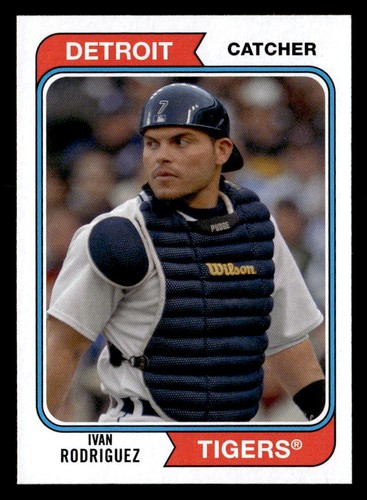 Ivan Rodriguez 2020 Topps Archives Card #189 Detroit Tigers | eBay