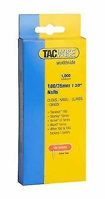 Tacwise 180/35mm 18g Nails for Nail Gun 1000 for sale online | eBay UK