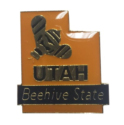 Pack of 12 State of Utah Map Bike Motorcycle Hat Cap Lapel Pin HP4584 ...