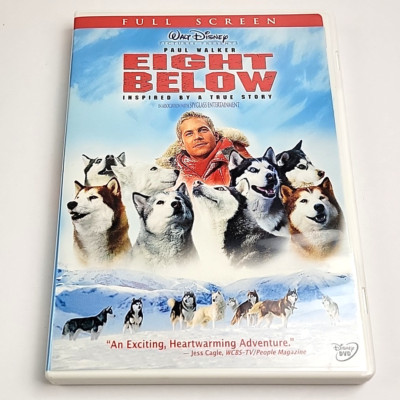 Eight Below Disney DVD Full Screen *BUY 2 GET 3 FREE* | eBay