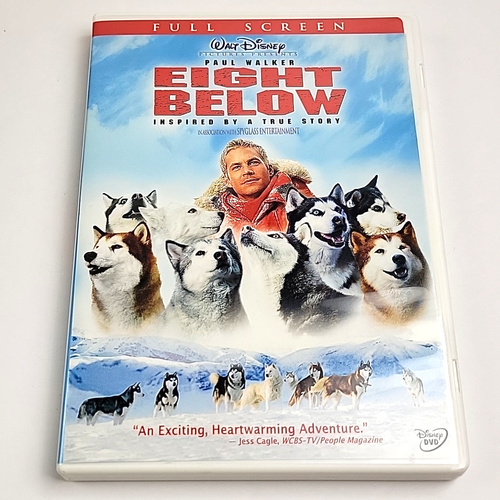 Eight Below Disney DVD Full Screen *BUY 2 GET 3 FREE* | eBay