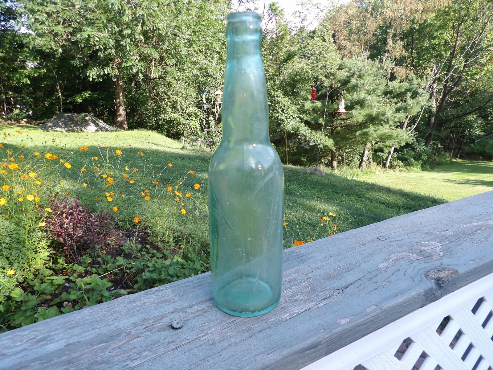 Early Antique Aqua Green Hoster Beer Bottle Columbus, Ohio | eBay