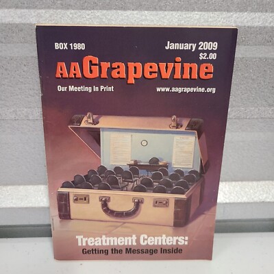 Grapevine Magazine - January 2009 - AA - Alcoholics Anonymous | eBay